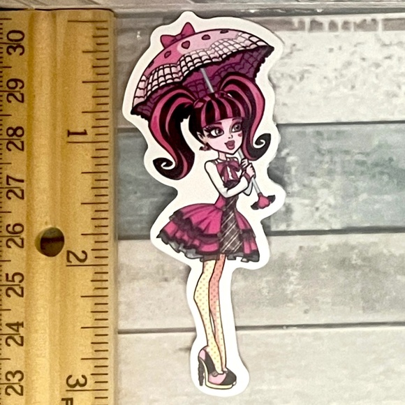 Office | 110 Y2k Monster High Reusable Waterproof Vinyl Sticker Decal ...